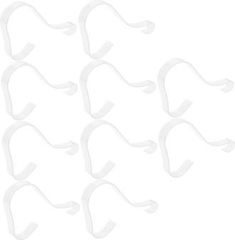 Aboofan 10 St&uuml;ck Teiliges Acryl Schuhdisplay Stabiler Schuhhalter f&uuml;r Sandalen und High Heels Transparentes Design rutschfest f&uuml;r Schaufenster und Verkaufspr&auml;