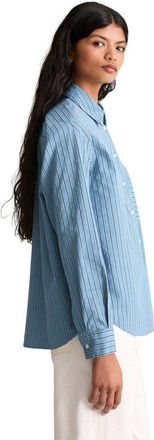 Marc O'Polo Denim Langarmbluse aus Organic Cotton Lyocell-Mix