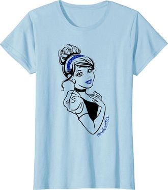 Disney Princess Cinderella Glitter T-Shirt