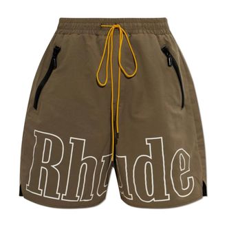 Rhude Herren, Shorts, Braun, LGr&ouml;&szlig;e