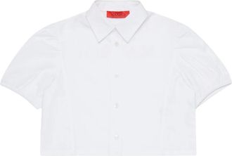 Max & Co. Femme, Blouses et Chemises, Blanc, Taille: 36 FR Mx0333-Mx077 Short-sleeve Shirt
