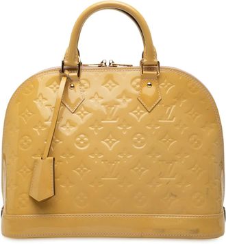 Louis Vuitton Crossbody Bags - Monogram Vernis Alma PM - Gr. unisize - in Braun - f&uuml;r Damen