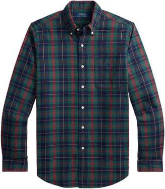 Polo Ralph Lauren Chemise droite &agrave; carreaux en coton