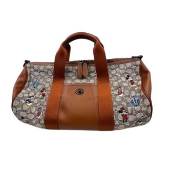 Coach Pre-owned Signature Boston Bag - - Pre-owned - Damen - Beige - ONE SIZE