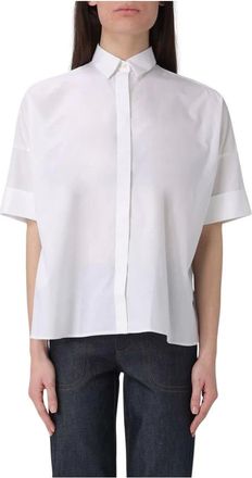 Fay Femme, Blouses et Chemises, Blanc, Taille: 40 FR Chemise Coupe Confort