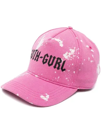Dsquared2 Goth-Gurl Baseballkappe - Rosa