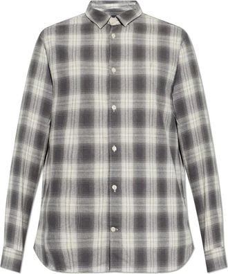 AllSaints Homme, Chemises, Gris, Taille: XS Kelby Ramskull Check Shirt