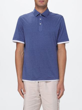 Brunello Cucinelli Polo BRUNELLO CUCINELLI Homme couleur Bleu
