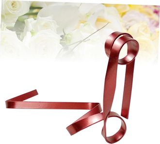 Cabilock Personality Balance Bracket Rotes Farbband Weinregal Aus Flacheisen Modernes Desktop Dekorationsornament Praktischer Weinständer Für Wohnzimmer Restau