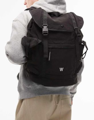 Wood Wood Karl - Rucksack in Schwarz