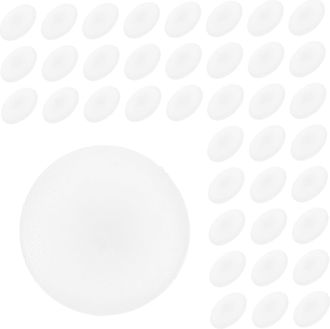 OSALADI 100 St&uuml;ck Dekorative Abdeckung T&uuml;rband Schraubenlochabdeckungen Lackierbare Steckdosenhaken Schraubenabdeckung Schalter Sitz Mob Kappe Dekorative Schr