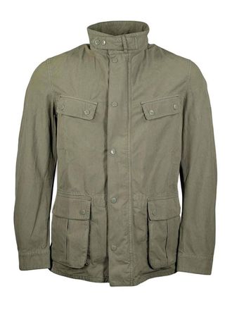 Barbour Manteau Au Genou - Vert