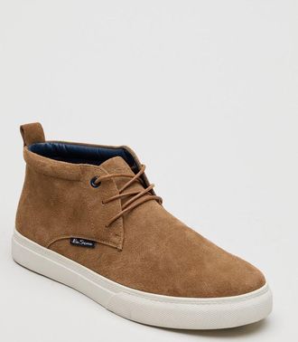 Ben Sherman Parkway Wildleder Herren Stiefel in Tan