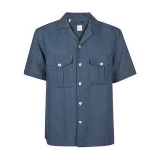 Eleventy Herren, Shirts, Blau, XLGr&ouml;&szlig;e