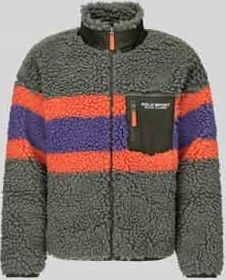 Polo Ralph Lauren Teddyjacke mit kontrastierender Brusttasche
