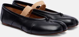 Maison Margiela Ballerines Tabi en cuir