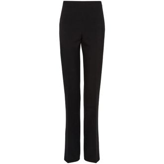 Ferragamo Slim-Fit Wollhose - - Trousers - Damen - Schwarzk - M