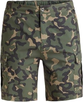 Quiksilver Homme Half Jam Cargo 19 Shorts, Aloe Butancamo, 28W EU
