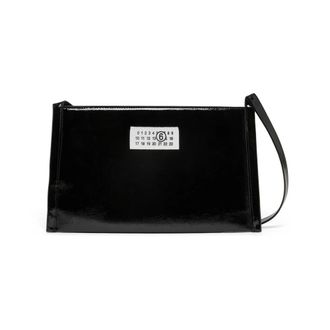 Maison Margiela Flache Umh&auml;ngetasche - - Bags - Damen - Schwarzk - ONE SIZE