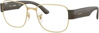 Ray-Ban unisex, Accessoires, Jaune, Taille: 55 MM Rx6532 2500 Optical Frame