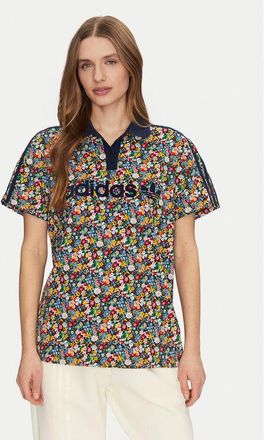 adidas Poloshirt Liberty London Football JC7786 Bunt Loose Fit