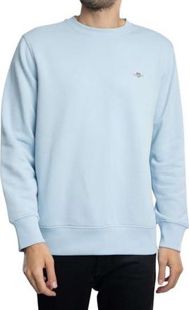 GANT Reg Shield C-Neck Sweat Maillot de surv&ecirc;tement, Fresh Blue, M Homme