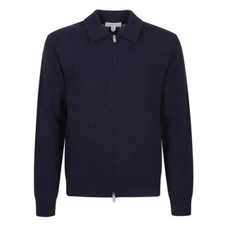 Lardini Homme, Pulls, Bleu, Taille: L Bomber Double en Maille