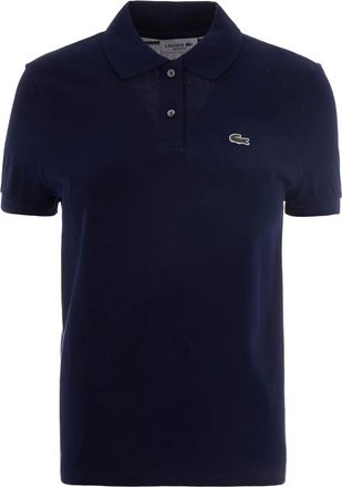 Lacoste Femme, Tops, Bleu, Taille: 34 FR Polo Piqu&eacute; Classique