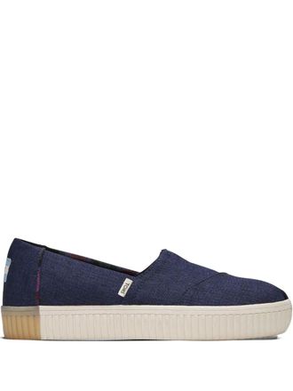 Toms Alpargata Indio Blue/White Sneakers - Blau