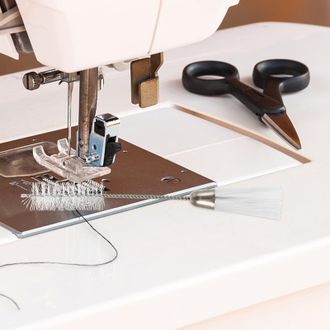 BESTONZON 6 St&uuml;ck Doppelk&ouml;pfiges Nylon Reinigungsb&uuml;rsten F&uuml;r N&auml;hmaschinen Feinborstig Ergonomisch Kompakt Haushalts Und N&auml;hzubeh&ouml;r