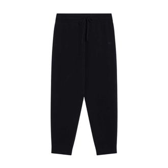 Burberry Blaue Cashmere Polyester Hose - - Trousers - Herren - Blau - M