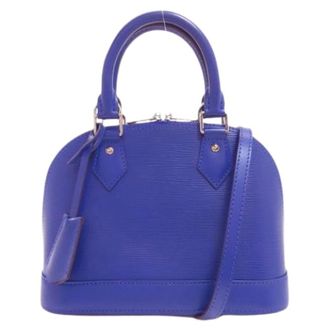 Louis Vuitton Sac &agrave; main Pre-owned en cuir Epi - Femme - Pre-owned - Bleu - Taille: ONE Size