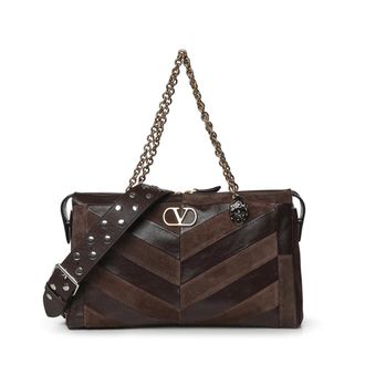 Valentino Garavani Panthea Schultertasche - - Bags - Damen - Braun - ONE SIZE