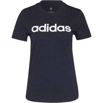 adidas Damen Shirt LOUNGEWEAR Essentials Slim Logo