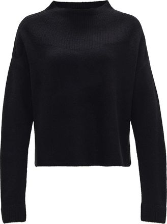 OPUS Damen Pullover | Feinstrickpullover PASIKA Regular aus weichem Woll Mix Black, 44