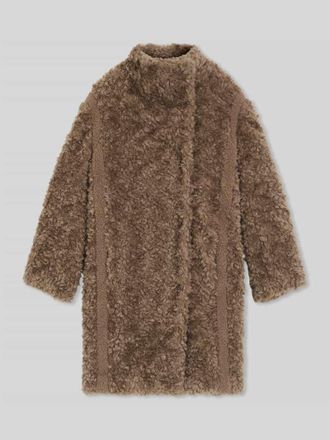 HUGO BOSS Regular Fit Teddy-Mantel mit Woll-Anteil Modell CITEDDY