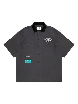 Aape By A Bathing Ape chemise à manches courtes - Gris