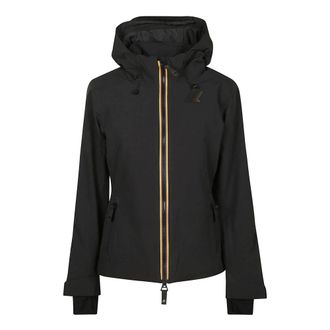 K-Way Damen, Jacken, Schwarzk, SGr&ouml;&szlig;e