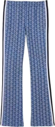 Lacoste Femme, Pantalons, Bleu, Taille: 40 FR Monogram Trackpants