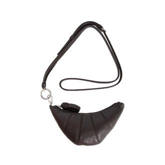 Christophe Lemaire Crossbody croissant coin wallet