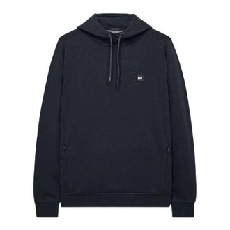 Weekend Offender Kapuze mit Kordelzug f&uuml;r Herren, Versteckte Tasche, Gek&auml;mmte Baumwolle (Marine)
