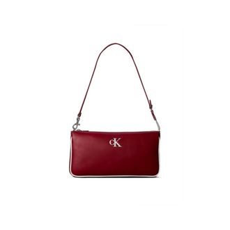 Calvin Klein Pochette convertible Contrast Ck - Femme - Sacs - Rouge - Taille: ONE Size