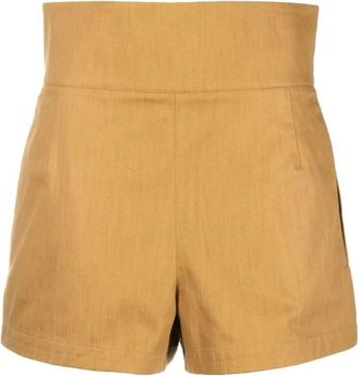 Ferragamo Damen, Shorts, Beige, XSGr&ouml;&szlig;e