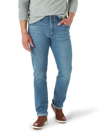 Lee Mens Performance Series Extreme Motion Straight Fit Tapered Leg Jean, Scott, 34W x 29L