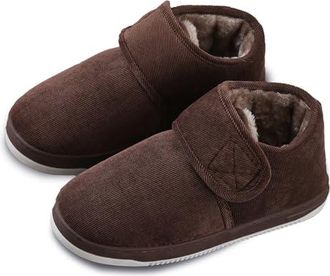 Generic Chaussure Hiver Antid&eacute;rapantes for Femmes Hommes Bottes de Neige Chaudes et &eacute;paisses Doubl&eacute;es de Fourrure Chaussons &agrave; Enfiler for Personnes &acirc;g&eacute;es Wome