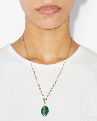 Isabel Marant Collier Stones - Femme - Bleu Turquoise - Isabel Marant
