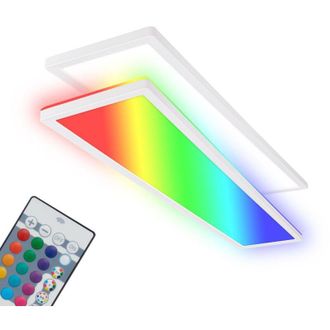 Briloner led Deckenlampe flach Deckenleuchte Fernbedienung Dimmbar rgb Wohnzimmer