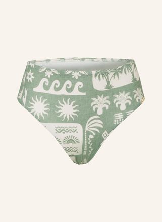 Watercult Watercult High-Waist-Bikini-Hose Rustic Med gruen