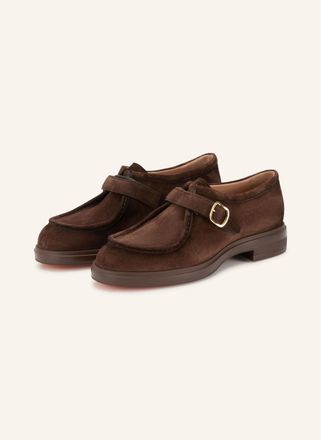 Santoni Loafer Easy braun