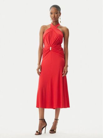 Elisabetta Franchi Coctailkleid AB71952E2 CG5 Rot Regular Fit
